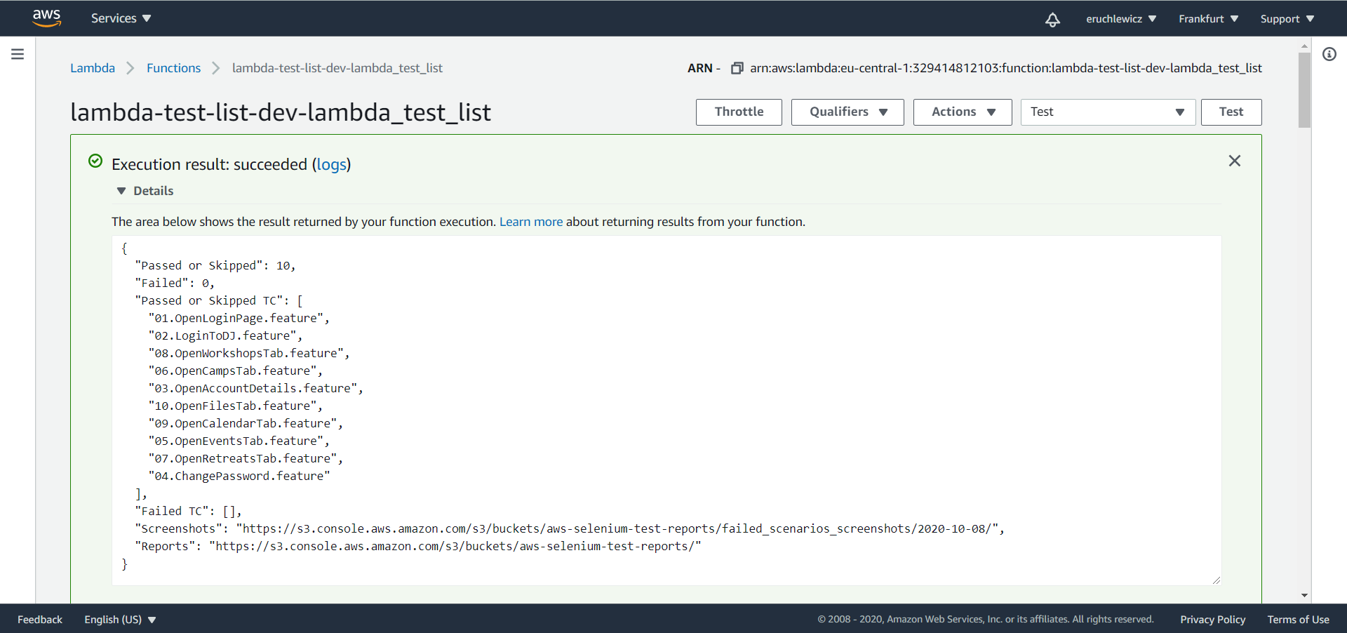 How To Run Selenium Bdd Tests In Parallel With Aws Lambda Lambda 6133